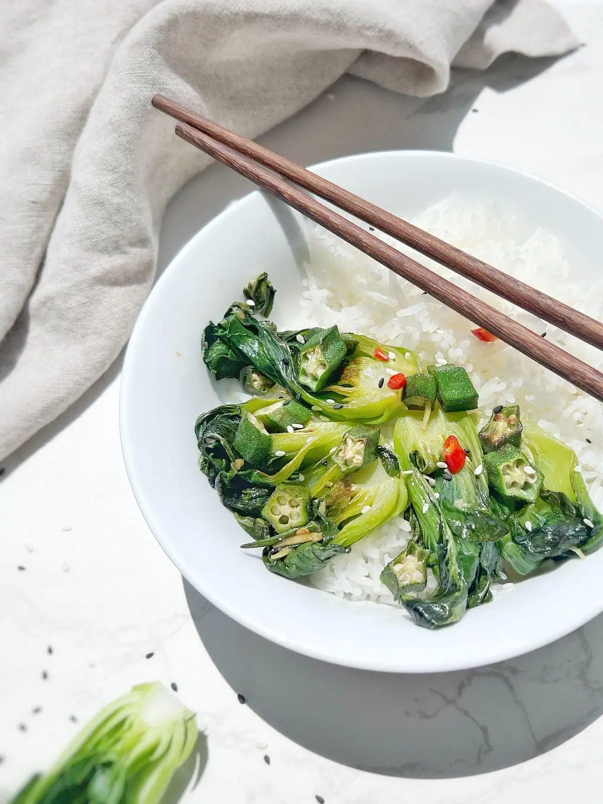 Pak choi poêlé facile - MinutePapillote