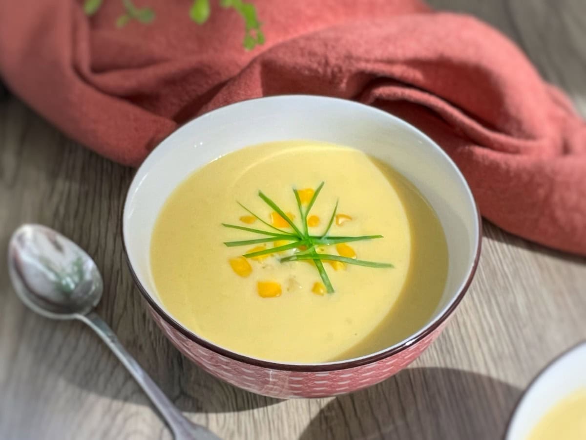 Crème de maïs, la soupe simple et facile ! - MinutePapillote